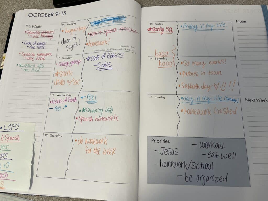 Busy Schedule Management for College Students | Howard Payne University