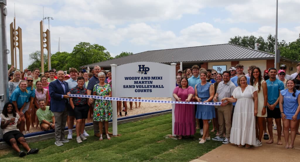 HPU dedicates new Mieth Outdoor Pavilion and Martin Volleyball Courts ...
